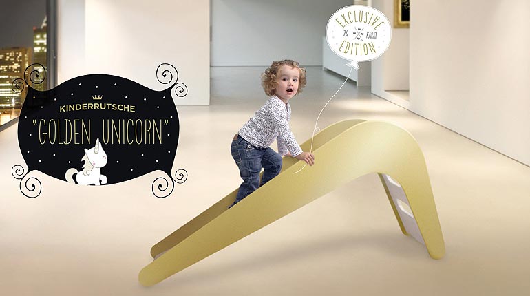 Most expensive children's slide: 'Golden Unicorn' breaks Guinness World ...