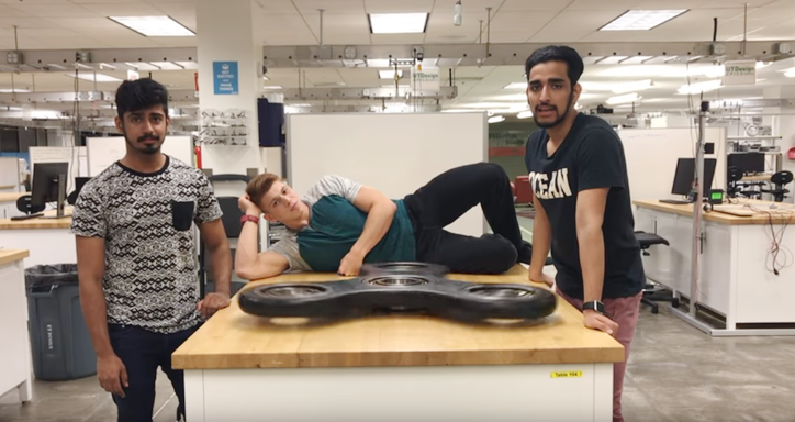 Largest forbearing fidget spinner: world record set by UT Dallas ...
